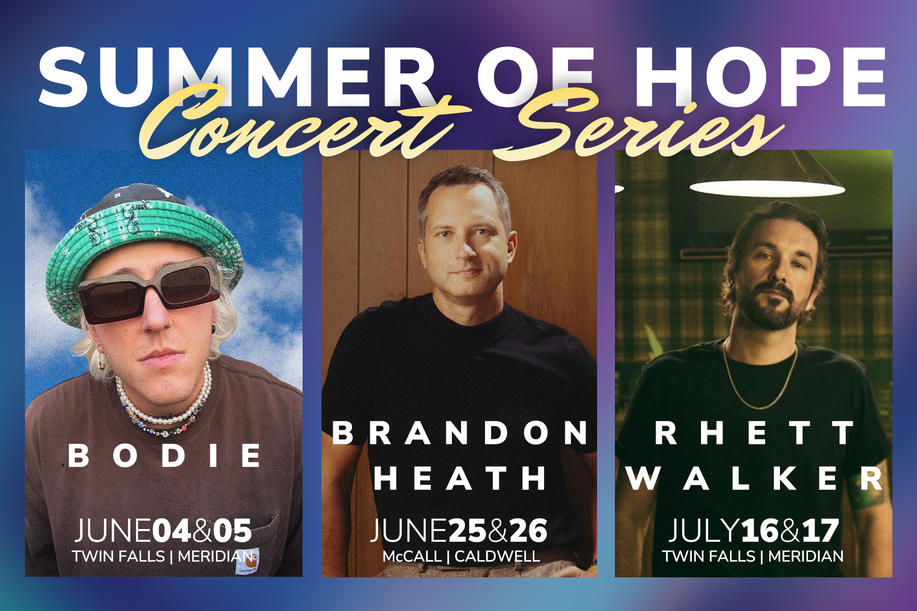 RISE Worship/Nate Meyst – KTSY Summer of Hope Concert Series - 89.5 KTSY